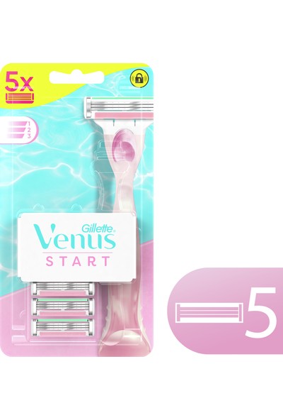Gillette Venus Start 5’li Yedek Başlık Gillette Venus Start 5’li Yedek Başlık