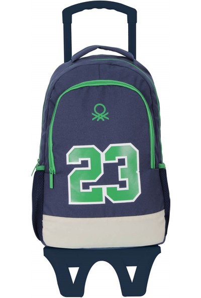 United Colors Of Benetton Çekçekli Ilkokul Çantası 70199 Lacivert