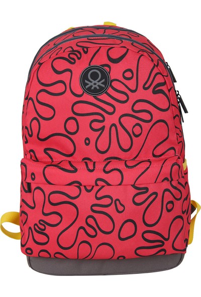 United Colors Of Benetton Ilkokul Çantası 70310 Kırmızı