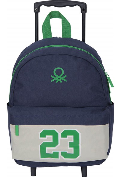 United Colors Of Benetton Çekçekli Anaokulu Çantası 70205 Lacivert