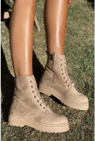 İnan Ayakkabı Kadın Bot Fermuarlı