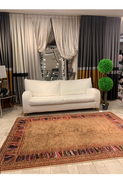 Brillant Modern Dilara Jüt Görünümlü Hasır 3D Desen Halı