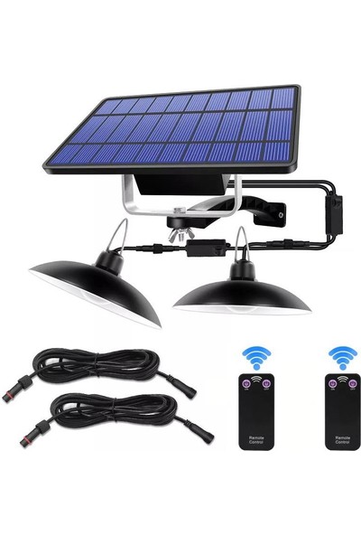 Exeo Solar LED Aydınlatma Güneş Enerjili 2 Li Lamba Sarı Işık Exeo Solar LED Aydınlatma Güneş Enerjili 2 Li Lamba Sarı Işık