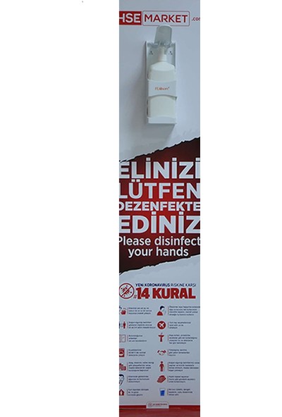 Hsemarket El Dezenfektan Standı