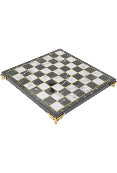 Elifeshop Özel Ayaklı Ahşap Satranç Tahtası Siyah Mermer Desenli 27 x 27 Cm. Elifeshop Özel Ayaklı Ahşap Satranç Tahtası Siyah Mermer Desenli 27 x 27 Cm.