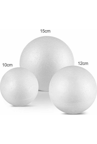 Vagon Köpük Top 12 cm 1 Paket 5 Adet Vagon Köpük Top 12 cm 1 Paket 5 Adet