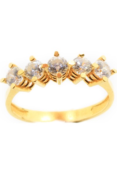 Cigold 22 Ayar Taşlı Fantezi Yüzük 20K2YZK0401055529