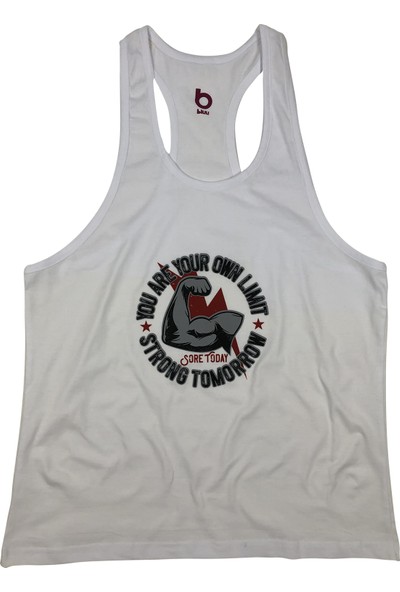 Bluu Fitness Gym Tank Top Sporcu Atleti 4103