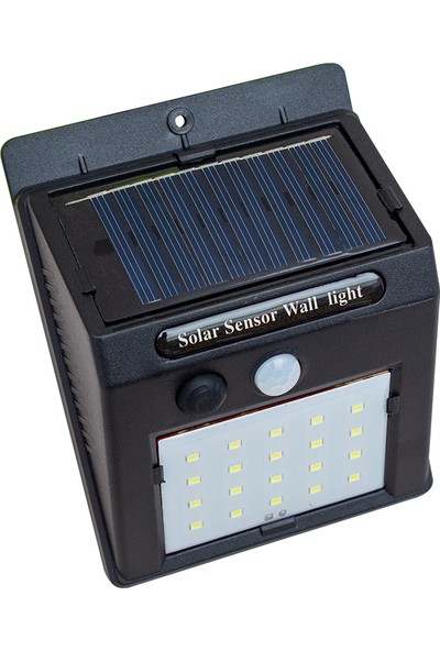 Powermaster PM-4528 Solar Sensörlü Duvar Tipi 20 Ledli Duvar Aplik Powermaster PM-4528 Solar Sensörlü Duvar Tipi 20 Ledli Duvar Aplik