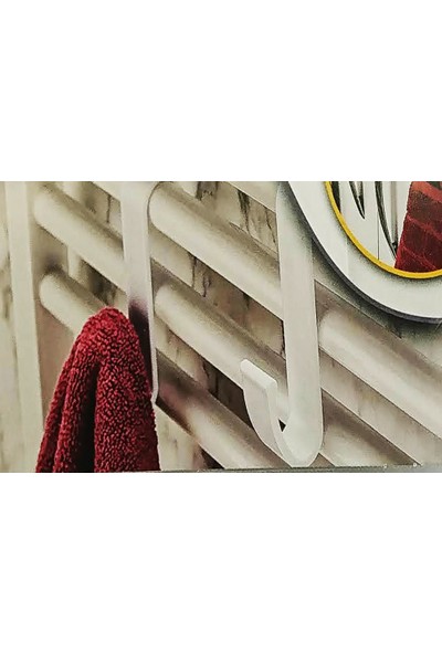 Eslight S 4 Lü Duşa Kabin Askılığı Havlupan Askısı Banyo Havlu Askılığı