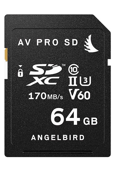 Angelbird 64GB Av Pro UHS-II SDXC Hafıza Kartı