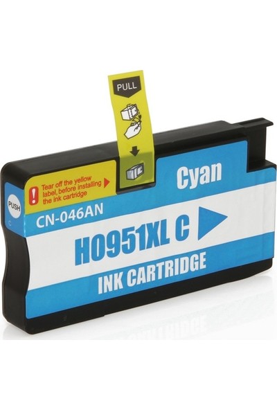 Mastek 951XL (CN046A)  Mavi  Muadil Kartuş