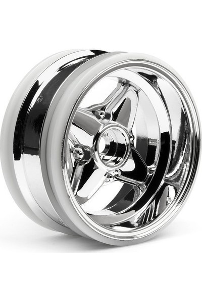 Hpı 3912 M x 60 4 Spoke Wheel Chrome Oyuncak Araba Içindir