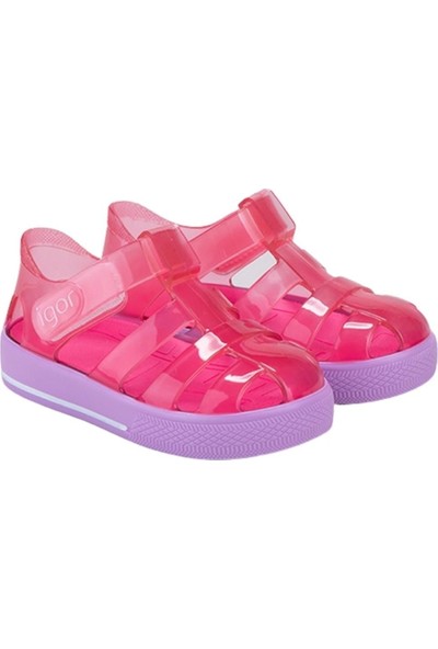 Igor Çocuk Sandalet Fuşya