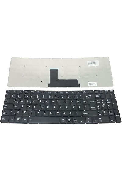 Qcell Toshiba Satellite L50-C-1WK Siyah Muadil Klavye Qcell Toshiba Satellite L50-C-1WK Siyah Muadil Klavye