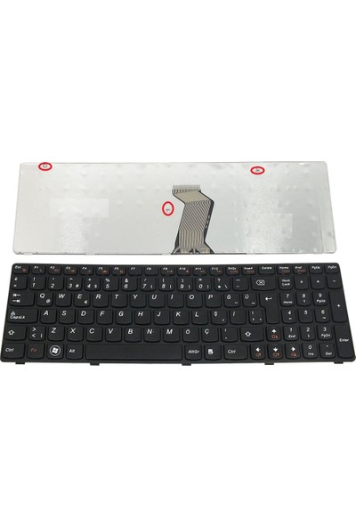 Qcell Lenovo G580 Muadil Klavye
