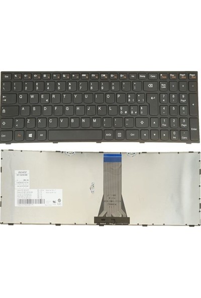 Qcell Lenovo G50-70 G5070M Type 20351 80DY Muadil Klavye Qcell Lenovo G50-70 G5070M Type 20351 80DY Muadil Klavye