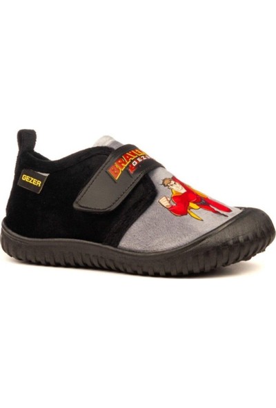 Gezer Gri Erkek Çocuk Panduf Kreş Ayakkabısı