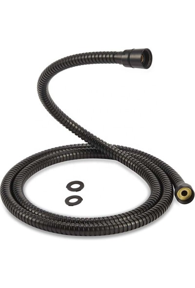 Ahlez Siyah Duş Hortumu Zinciri 1.5 M Ahlez Siyah Duş Hortumu Zinciri 1.5 M