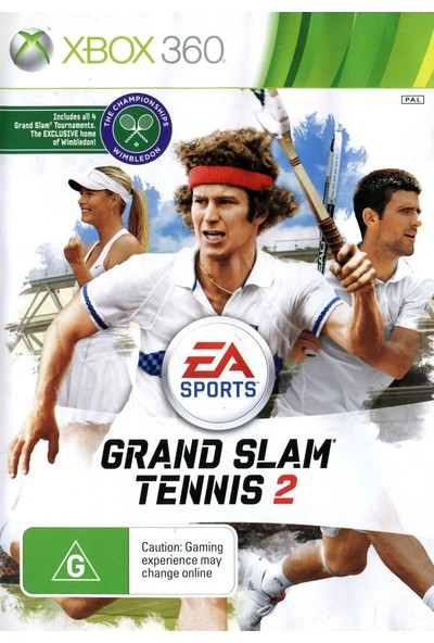 Konsol Oyun Grans Slam Tennis 2 Ikinci El Xbox 360 Oyun