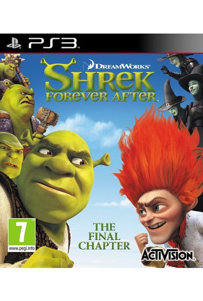 Konsol Oyun Shrek Forever After The Game Ikinci El Ps3 Oyun