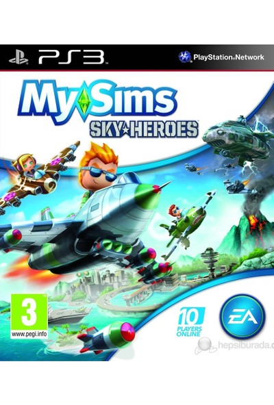 Konsol Oyun My Sims Sky Heroes Ikinci El Ps3 Oyun