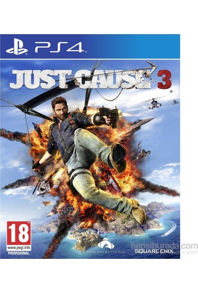 Konsol Oyun Just Cause 3 Ikinci El Ps4 Oyun