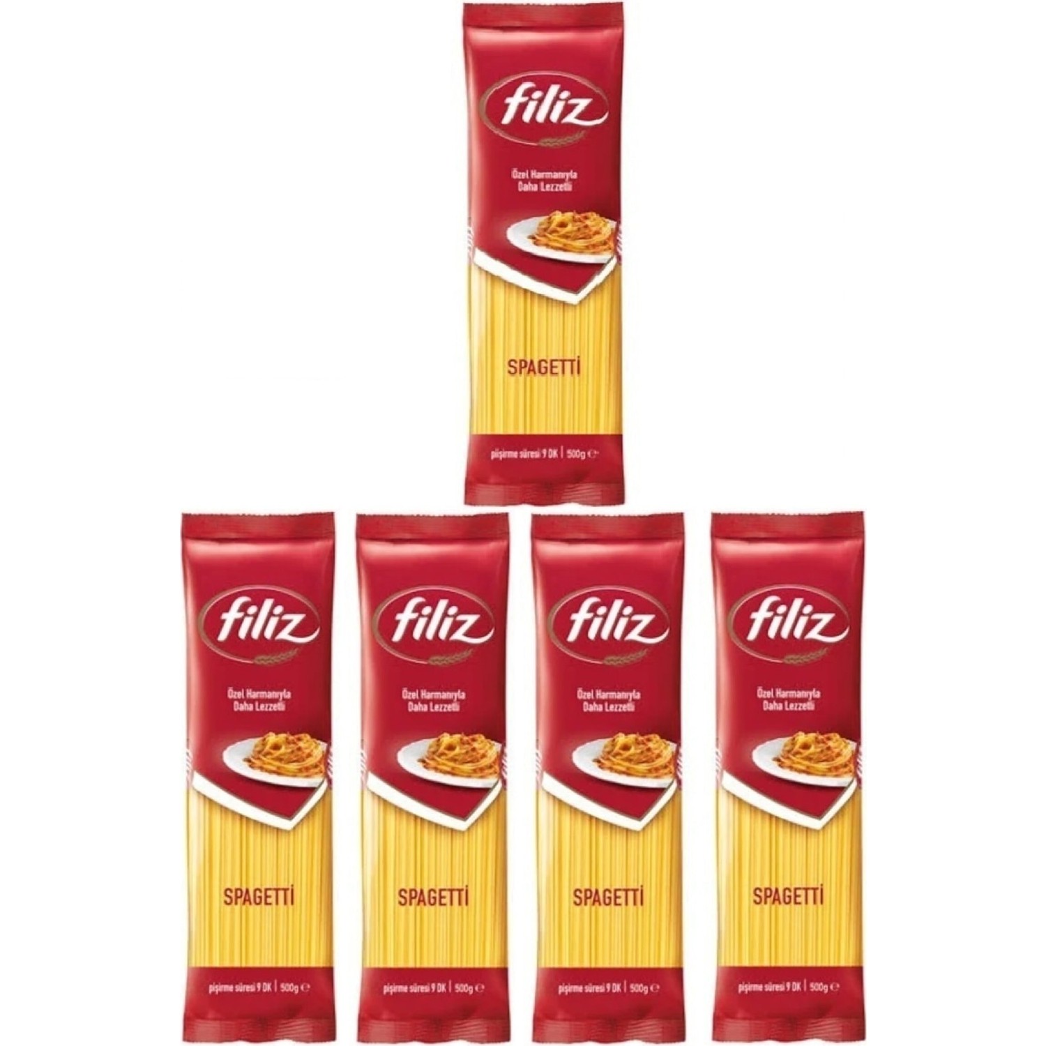 Filiz Spaghetti Makarna 500 gr x 5 Paket Fiyatı