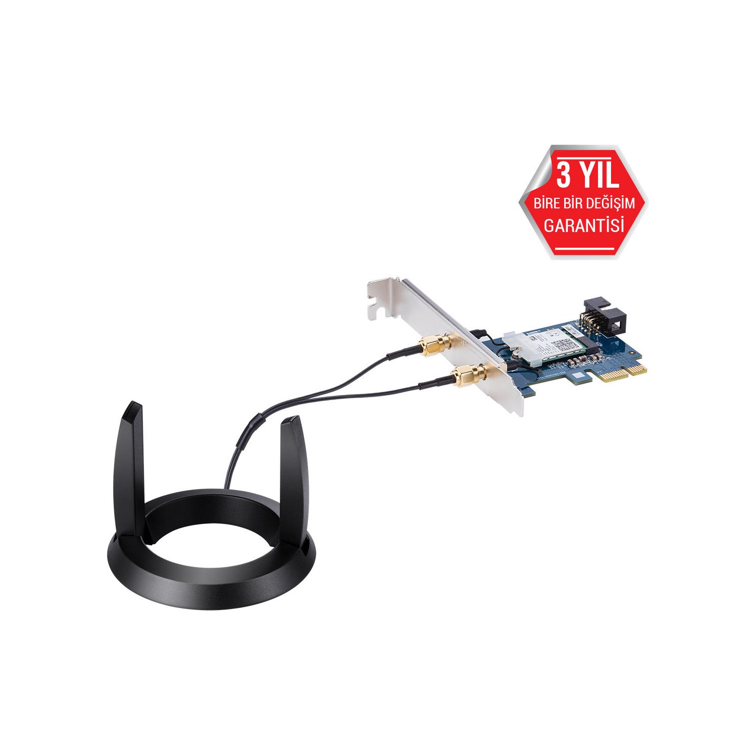 Asus PCE-AX58BT Wıfı6 Dualband-Gaming-Kablosuz Pcıe Fiyatı