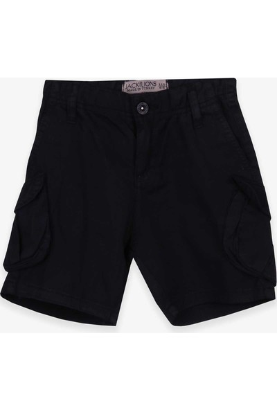 Jack Lions Erkek Çocuk Kot Şort Cep Detaylı Siyah (5-16 Yaş) Jack Lions Erkek Çocuk Kot Şort Cep Detaylı Siyah (5-16 Yaş)