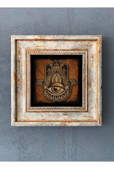 Oscar Stone Decor Çerçeveli Taş Duvar Dekoru 20 x 20 cm CDD-40-1043 Oscar Stone Decor Çerçeveli Taş Duvar Dekoru 20 x 20 cm CDD-40-1043