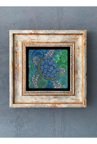 Oscar Stone Decor Çerçeveli Taş Duvar Dekoru 20 x 20 cm CDD-40-1106 Oscar Stone Decor Çerçeveli Taş Duvar Dekoru 20 x 20 cm CDD-40-1106