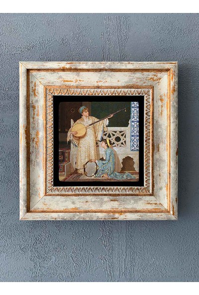 Oscar Stone Decor Çerçeveli Taş Duvar Dekoru 20 x 20 cm CDD-40-1275 Oscar Stone Decor Çerçeveli Taş Duvar Dekoru 20 x 20 cm CDD-40-1275