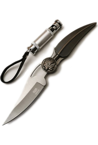 Alsepeteavm 21 cm Komple Çelik Welder Serisi Tüy Kamp Çakısı