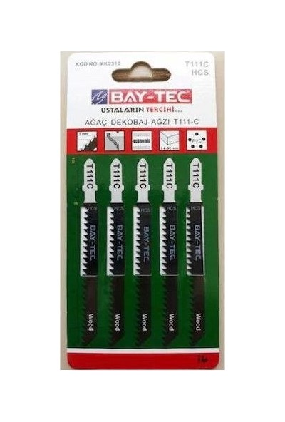 Gross AVM Bay-Tec Ağaç Dekobaj Ağzı - 5 Adet