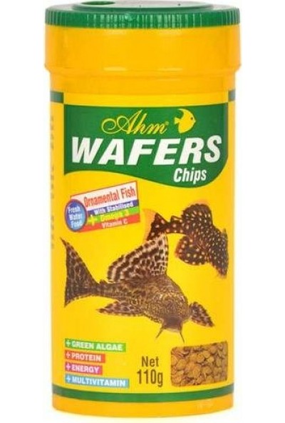 Ahm Wafers Chips 250 ml Vatoz Balık Yemi Ahm Wafers Chips 250 ml Vatoz Balık Yemi