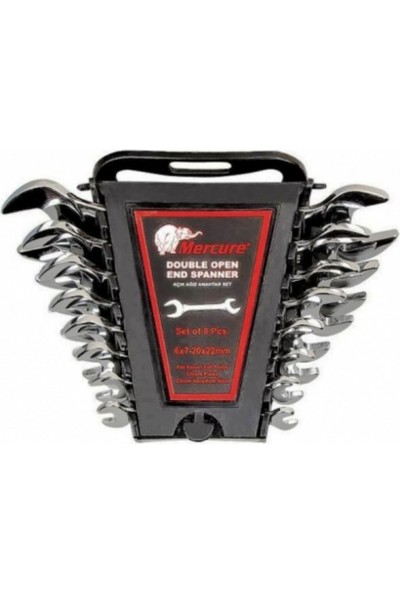 Mercure 12 Parça Açık Ağız Anahtar Takımı Mercure 12 Parça Açık Ağız Anahtar Takımı