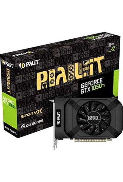 Palit GTX1050TI Stormx 4gb 128BIT Gddr5 Ekran Kartı Palit GTX1050TI Stormx 4gb 128BIT Gddr5 Ekran Kartı