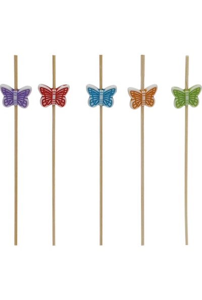 Mutfak Kitap Kanepe Çatalı Kelebek 50 Adet (201ZX21)