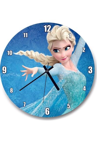 Cakatablo Frozen Kraliçe Elsa Duvar Saati