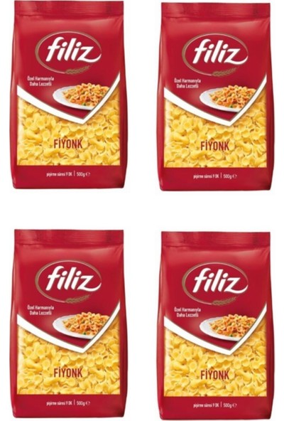 Filiz Fiyonk Makarna 500 x 4'lü