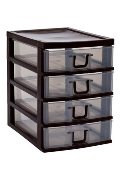 Eslight Masa Üstü 4 Çekmeceli Mini Komidin Masa Üstü Organizer Eslight Masa Üstü 4 Çekmeceli Mini Komidin Masa Üstü Organizer