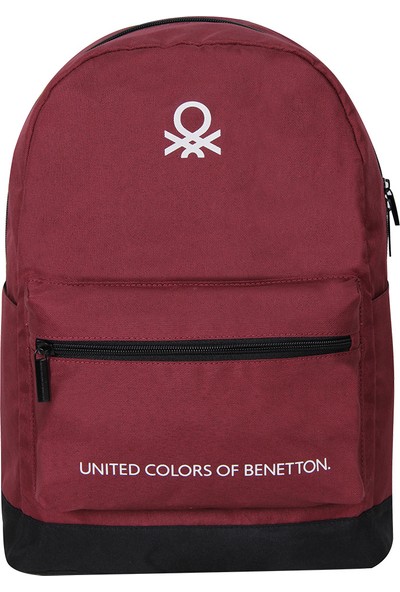United Colors Of Benetton Casual Sırt Çantası 70413 Bordo