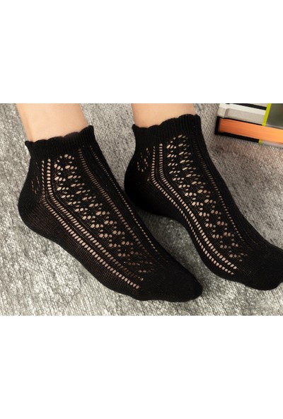English Home Amber Pamuk Çorap Siyah