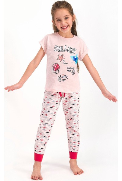 ROLY POLY Rolypoly Kız Çocuk Pijama Collect Somon