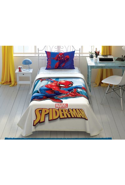 Taç Spiderman Jump Pike Takımı Tek Kişilik