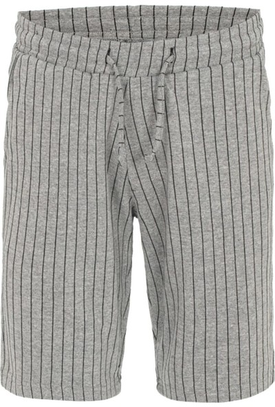 River Club Erkek Gri Pamuk Şort - Kapri & Bermuda River Club Erkek Gri Pamuk Şort - Kapri & Bermuda