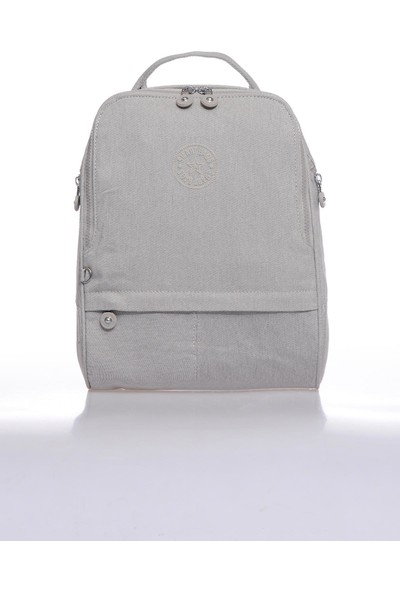 Smart Bags SMBKK1117-1078 Gri Kadın Sırt Çantası