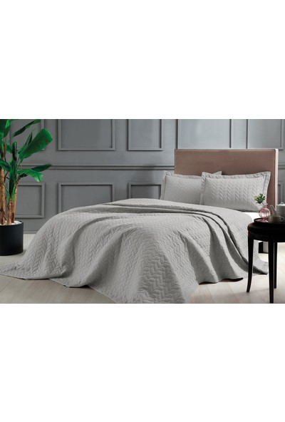 Taç - Glory Taş Çift Kişilik Yatak Örtüsü Seti