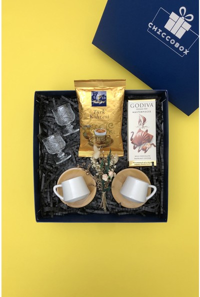 Chiccobox Türk Kahvesi Konsept Hediye Kutusu 3